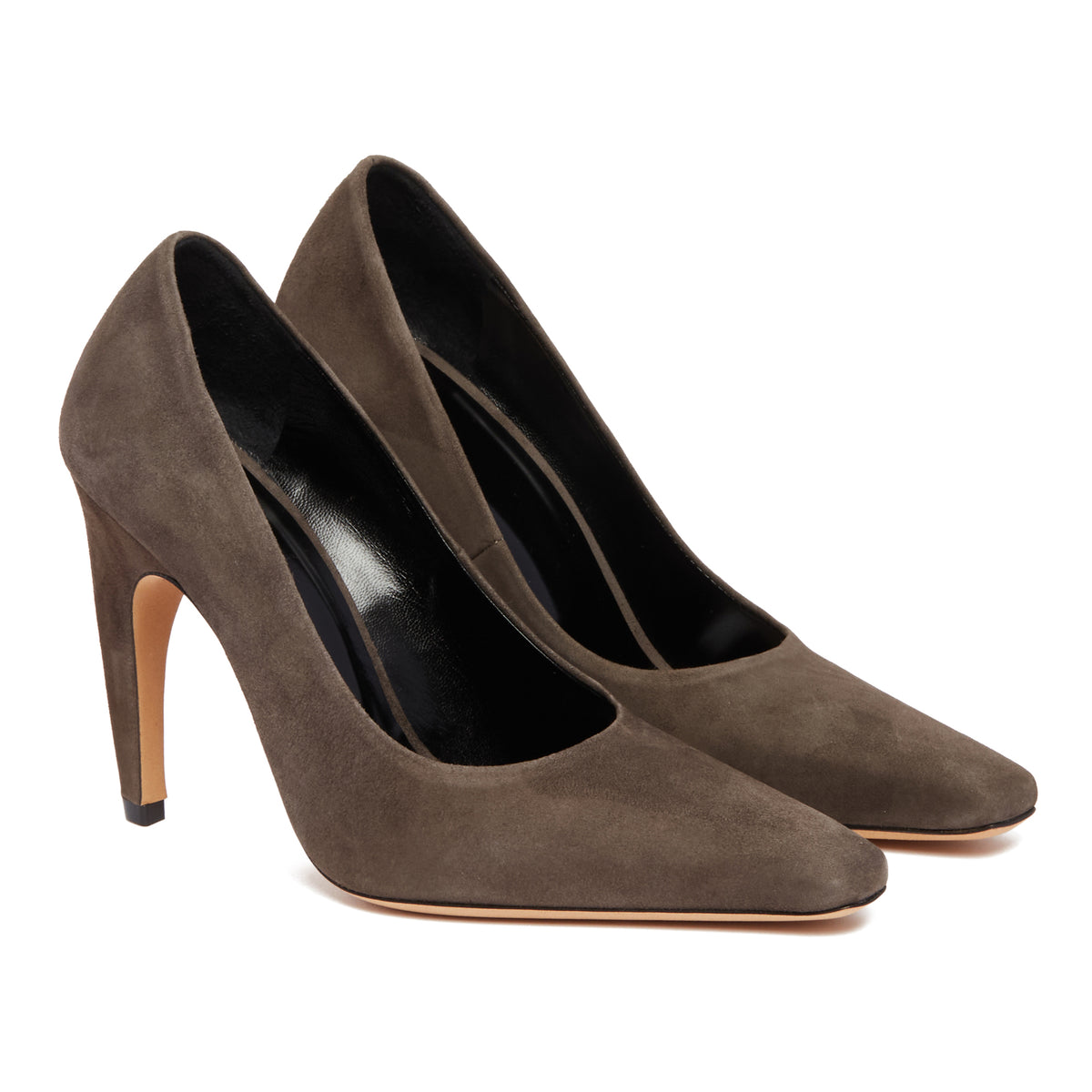 Green Suede Fame Pumps | JUDE - Antonia