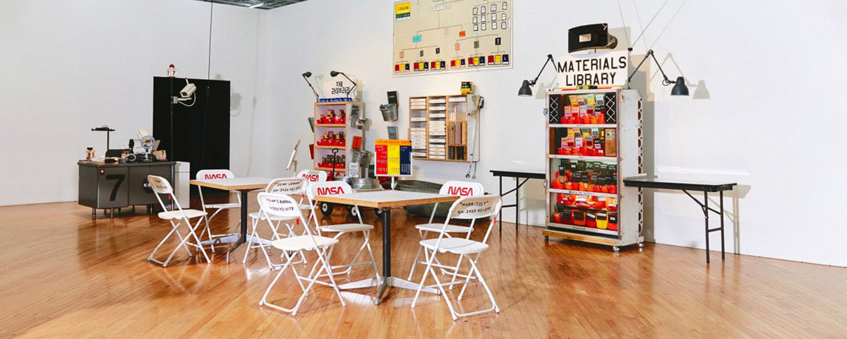 TOM SACHS ART DISPLAY IN KOREA