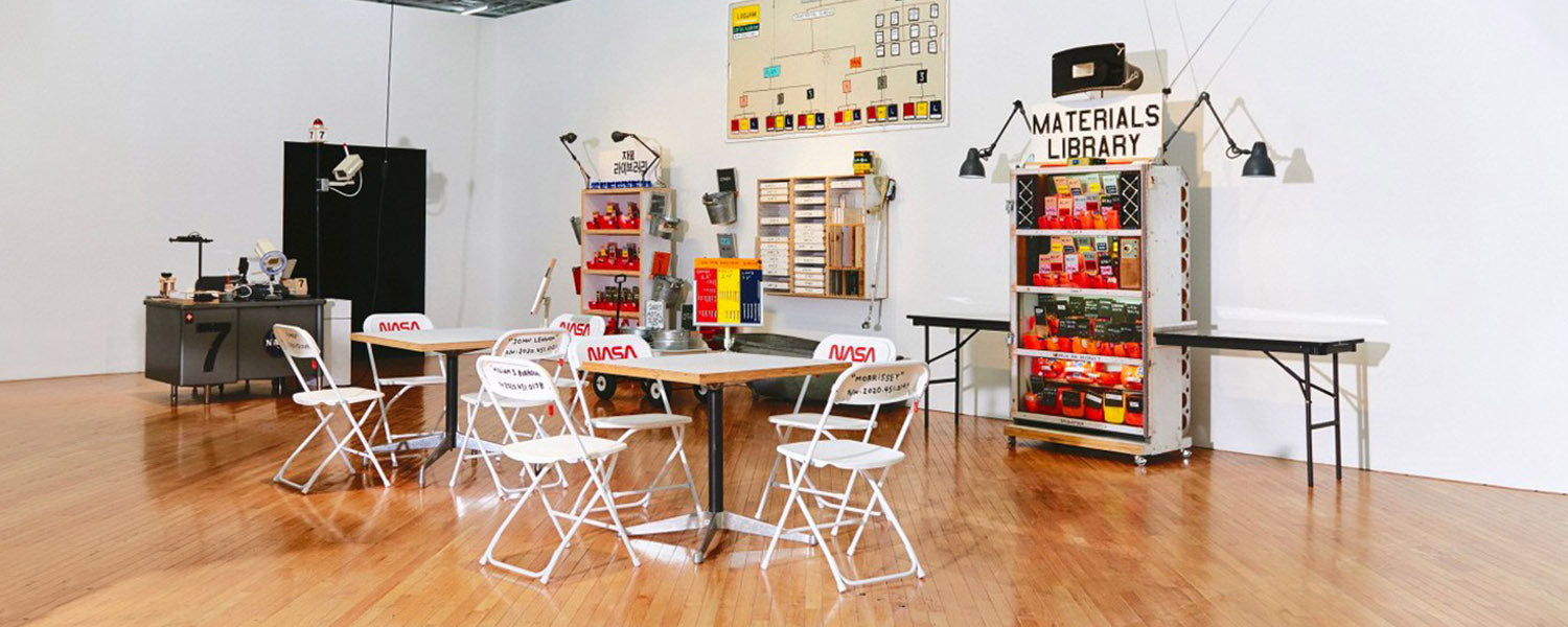 TOM SACHS ART DISPLAY IN KOREA