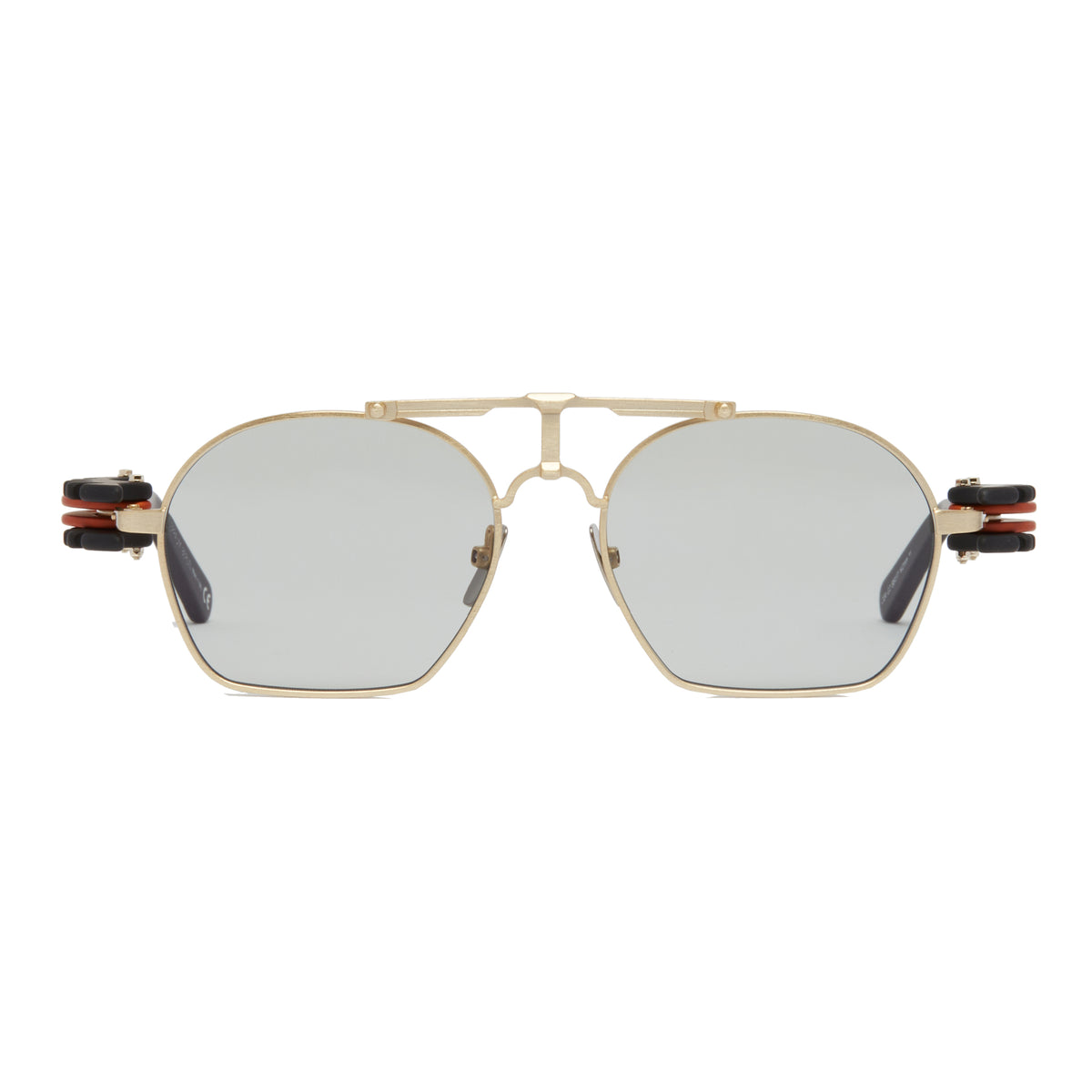 Golden Aviator Sunglasses | INNERRAUM - Antonia