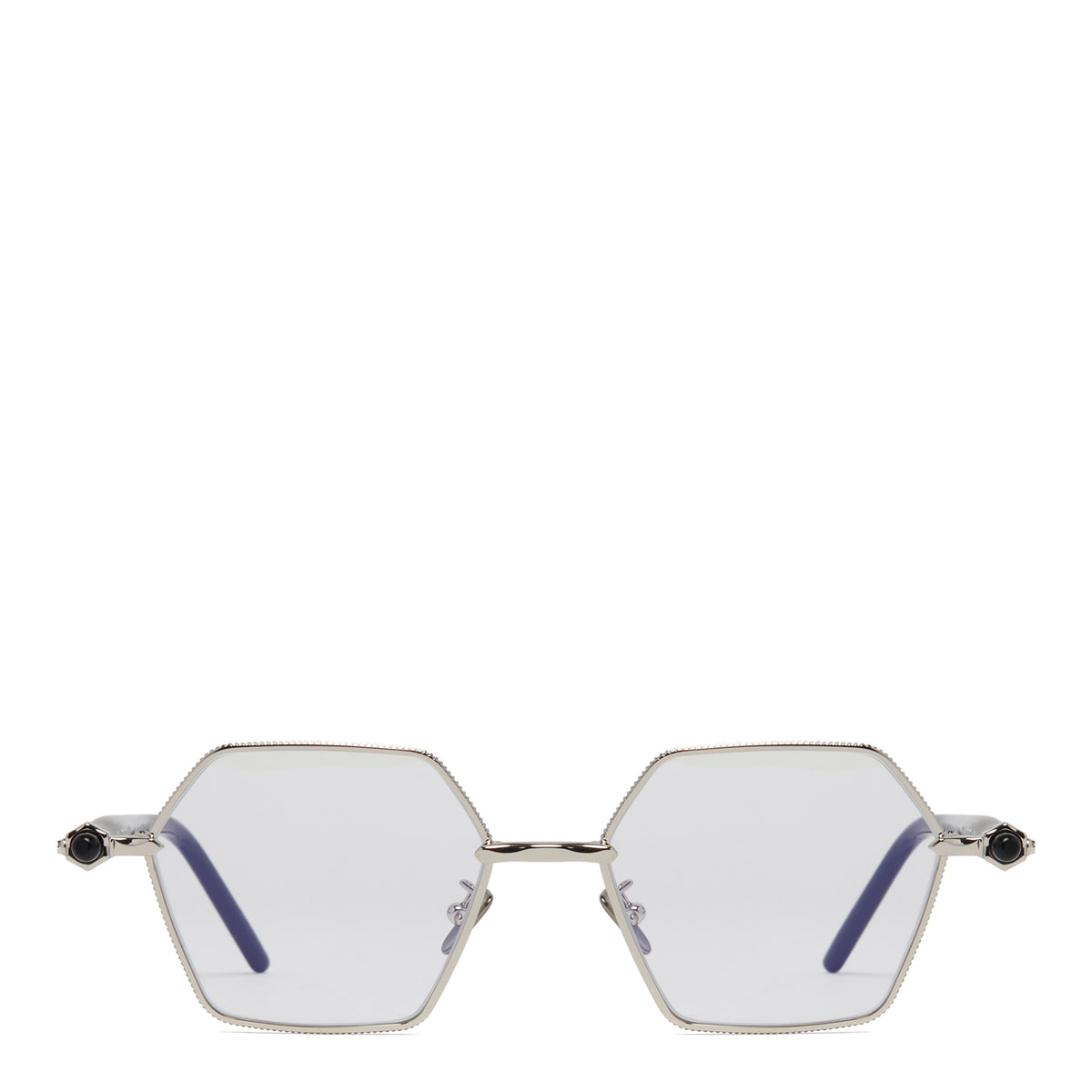 Silver P70 Mask Sunglasses | KUBORAUM - Antonia