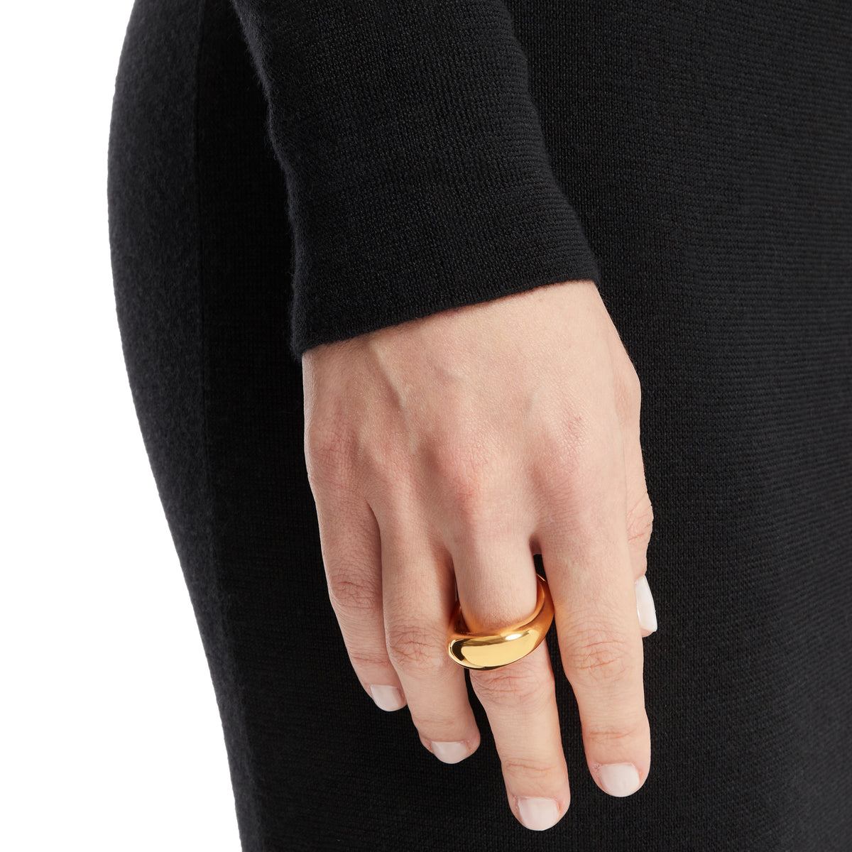 Anello Lips Dorato | CHARLOTTE CHESNAIS - Antonia