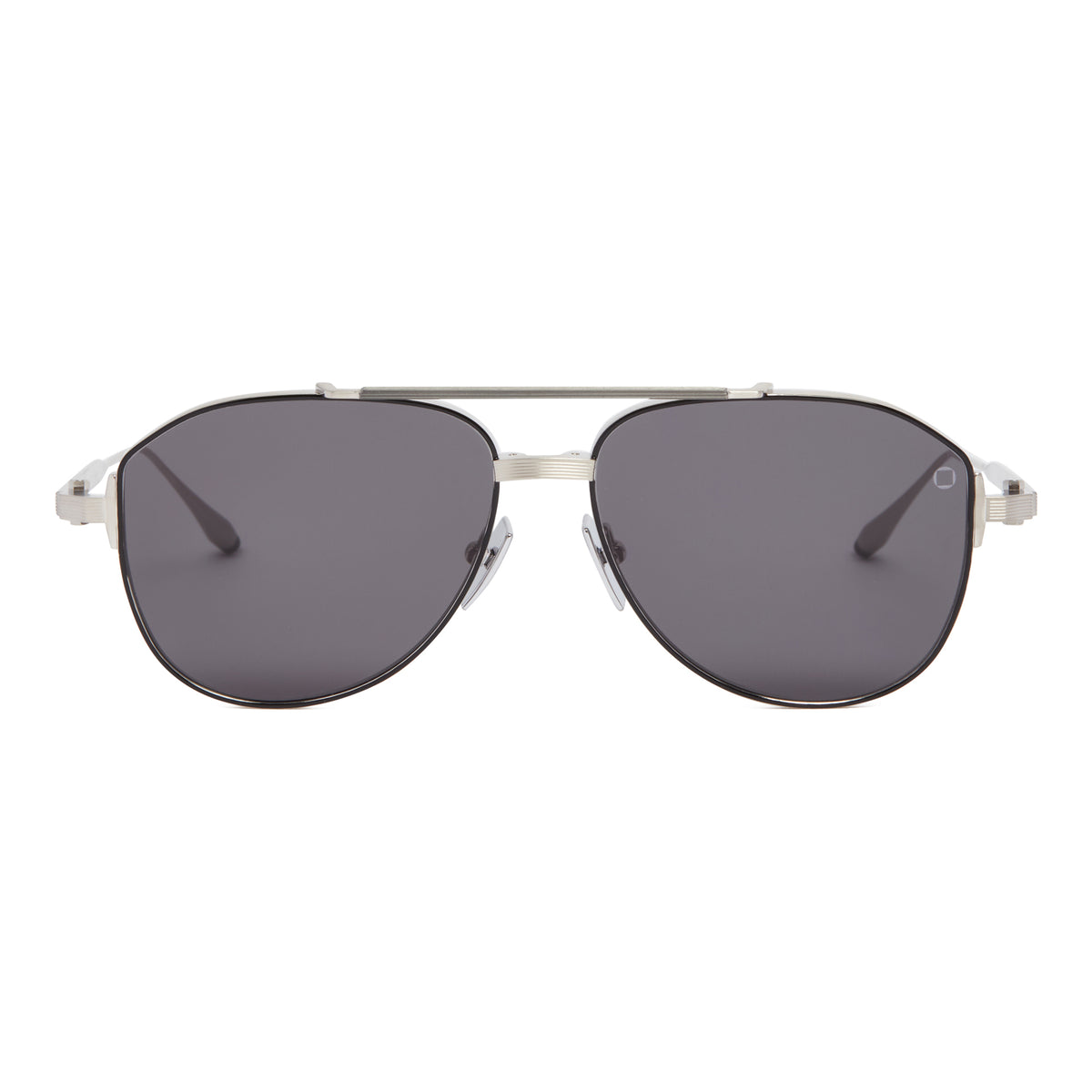 Silver Helios Sunglasses | AKONI - Antonia