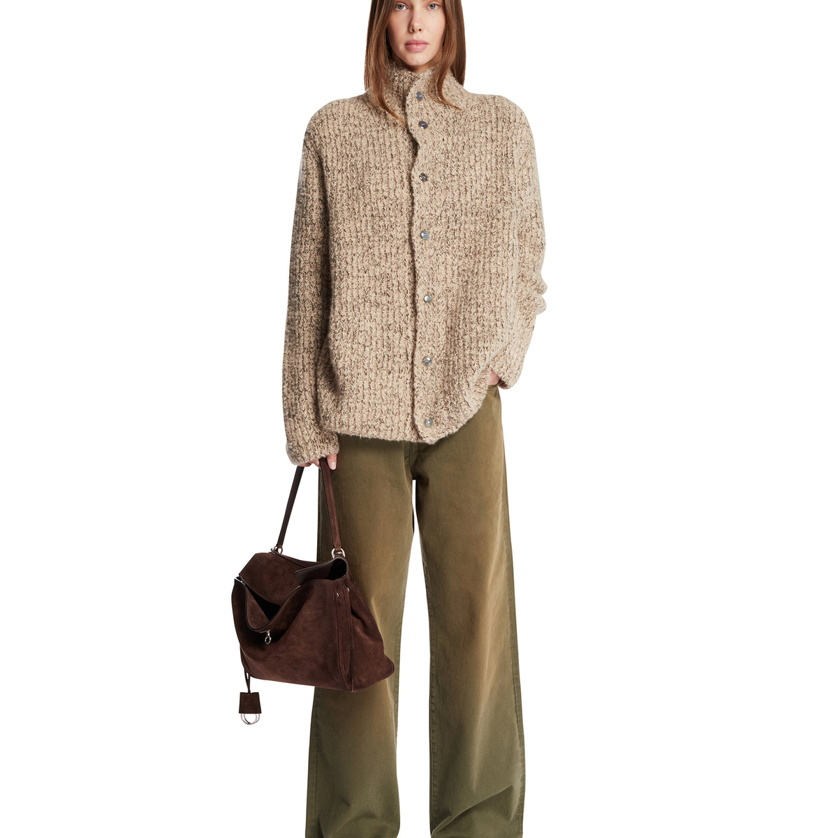 Green Wide-Leg Jeans | R13 - Antonia