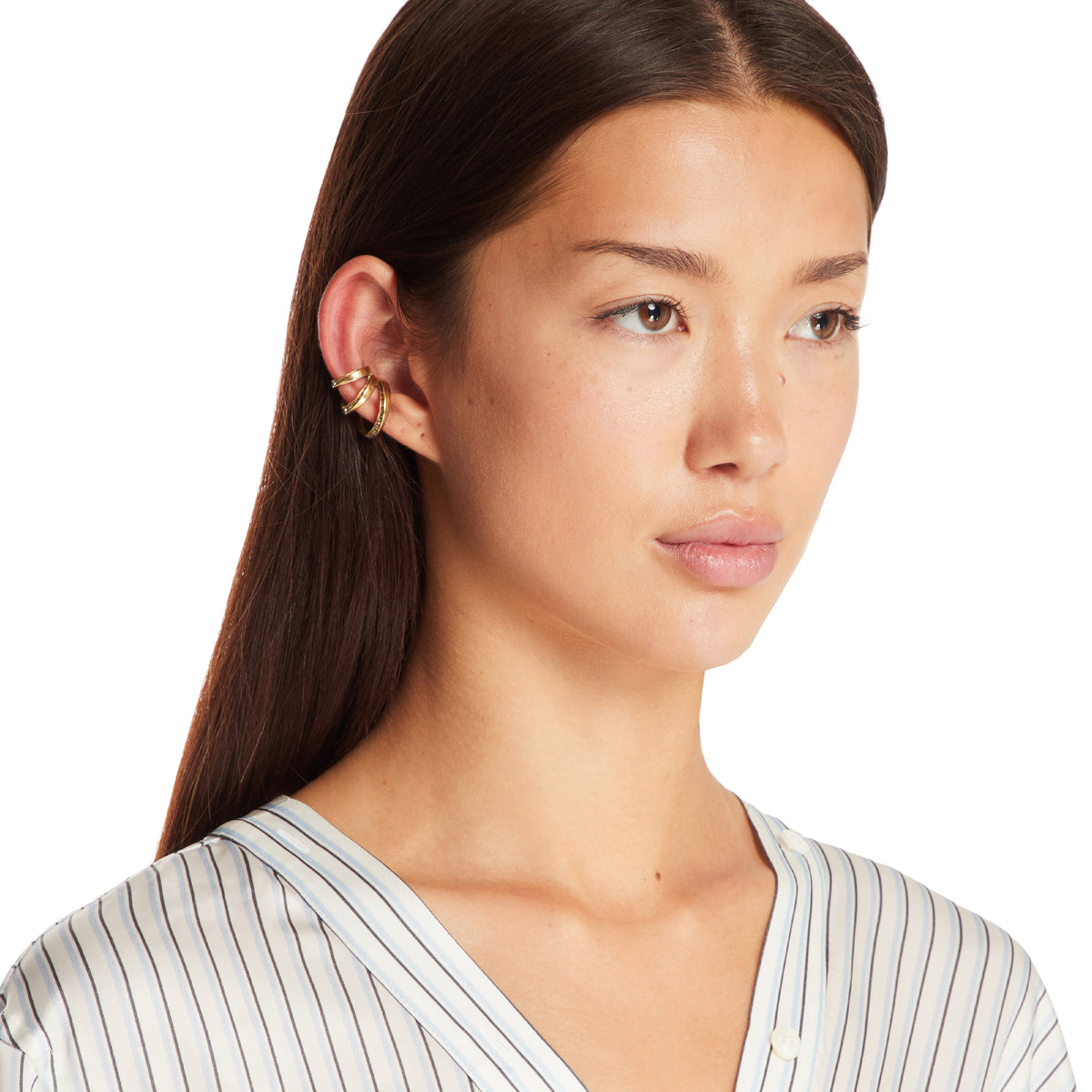 Golden Ridley Star S Earcuff | YPARIS - Antonia