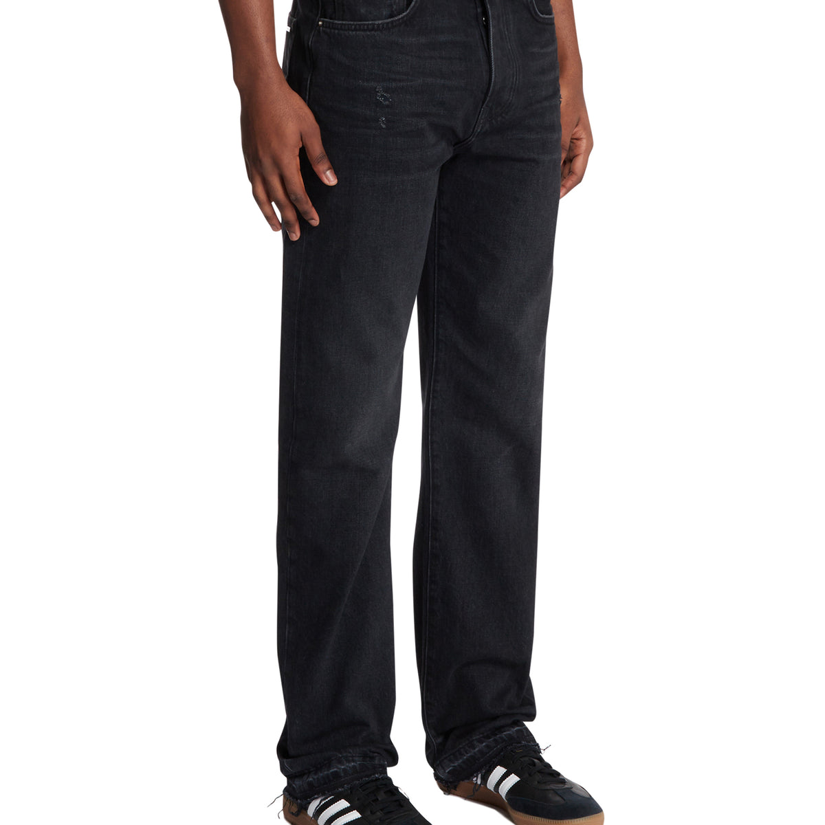 Black Straight-Leg Jeans | AMIRI - Antonia