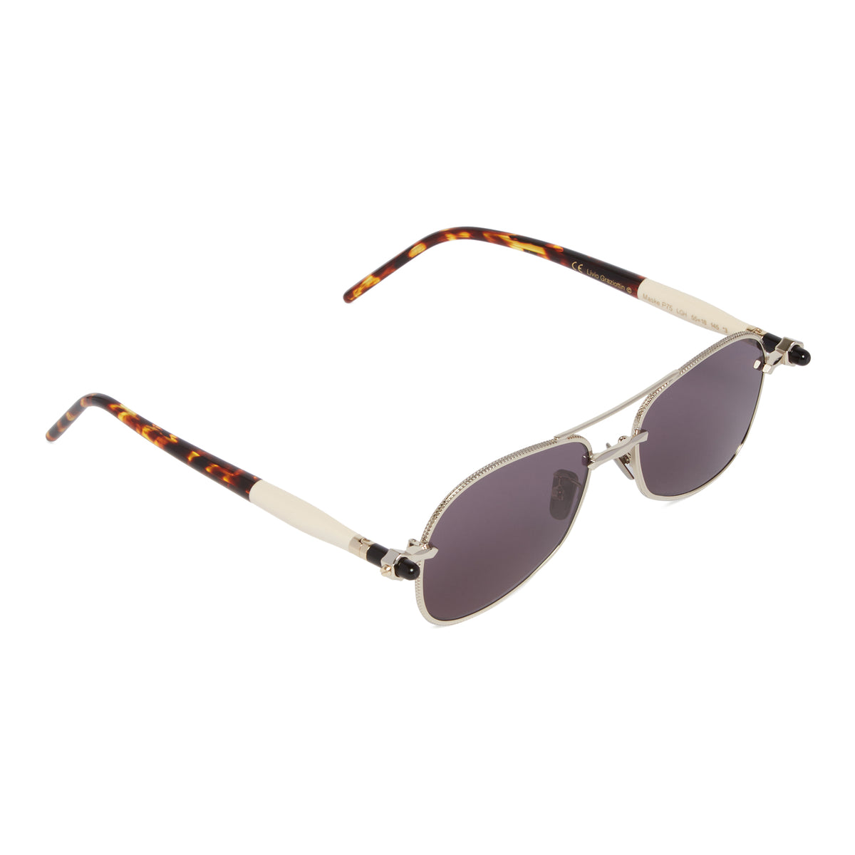 Occhiali Da Sole Mask P75 Argentati | KUBORAUM - Antonia