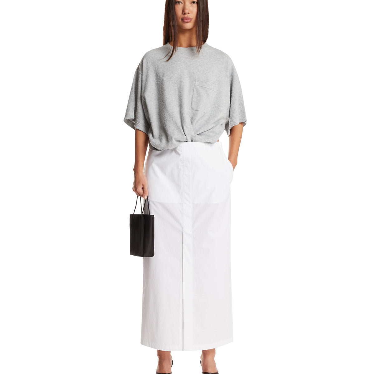 Gray Kaddy Top | THE ROW - Antonia