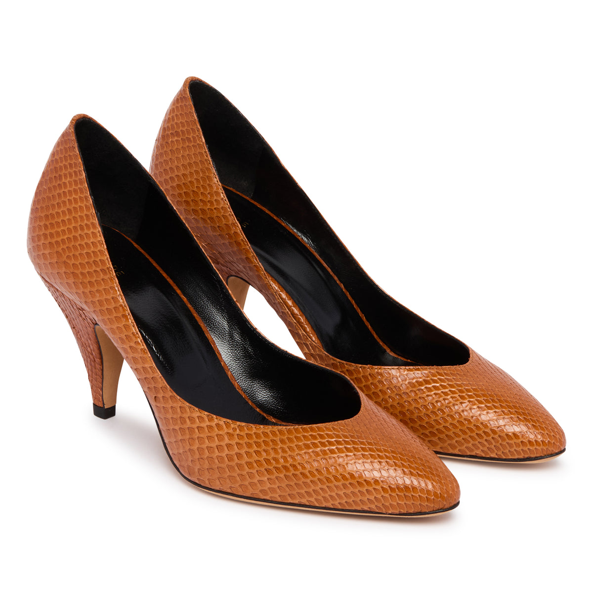 Beige Haze Leather Pumps | JUDE - Antonia